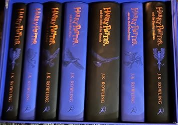 Amazon.com: Harry Potter Ravenclaw House Editions Hardback Box Set: J.K ...