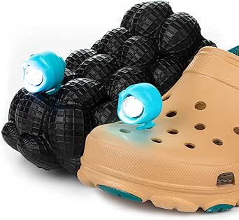 Croc Lights, Headlights for Clogs 2pcs, Flashlight Attachment for Crocs ...