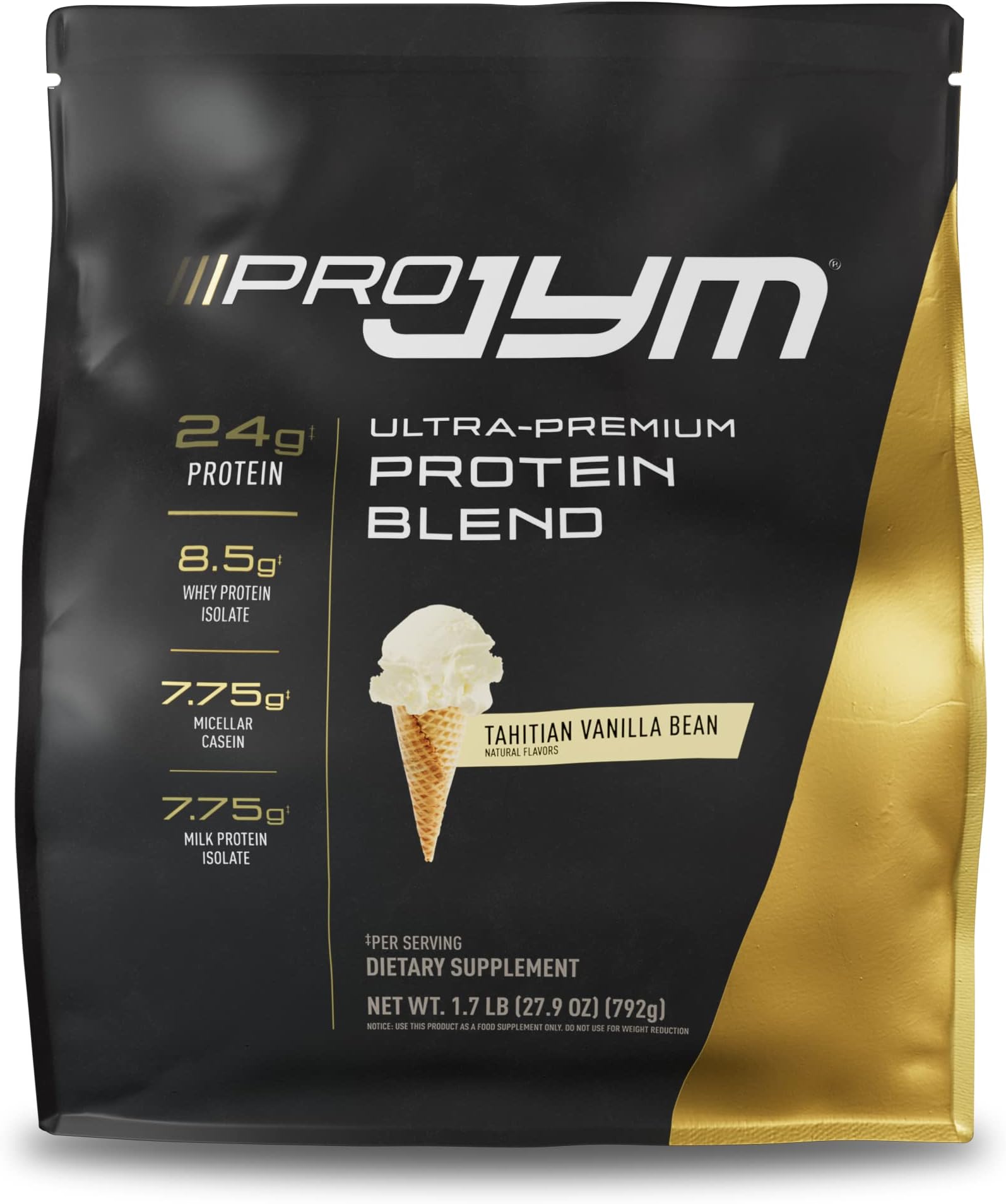 Amazon.com: JYM Supplement Science Pro JYM Tahitian Vanilla Protein ...