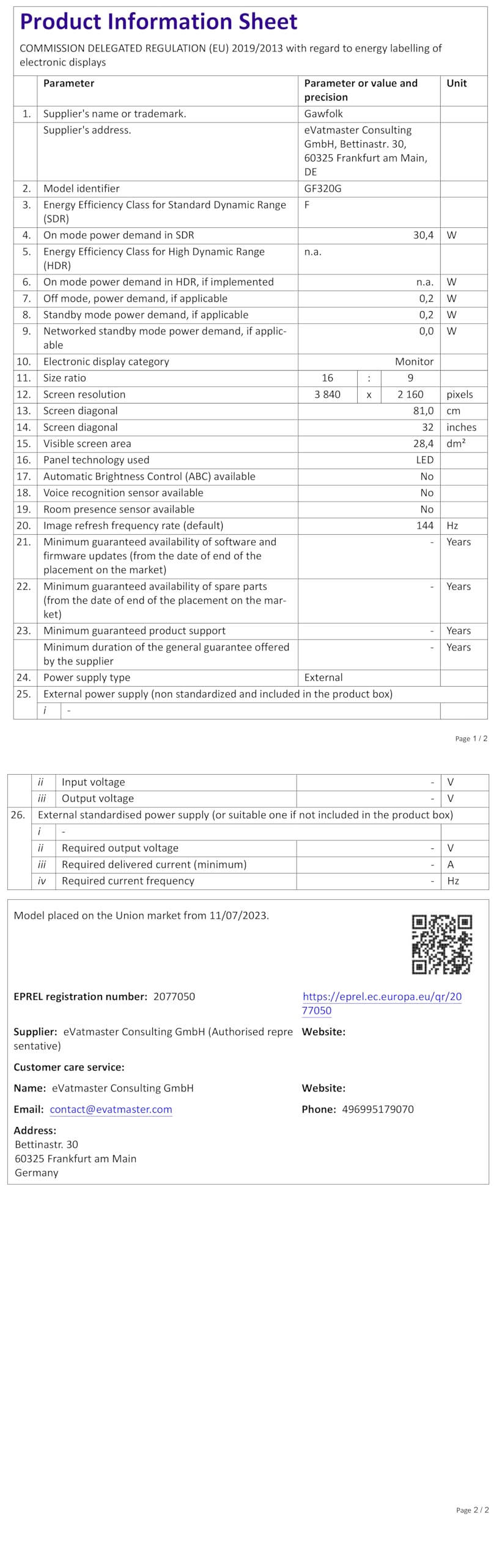 iiyama G-Master G4380UHSU-B1 43 Inch VA LCD, 144 Hz, 0.4 ms (MPRT), 4K ...