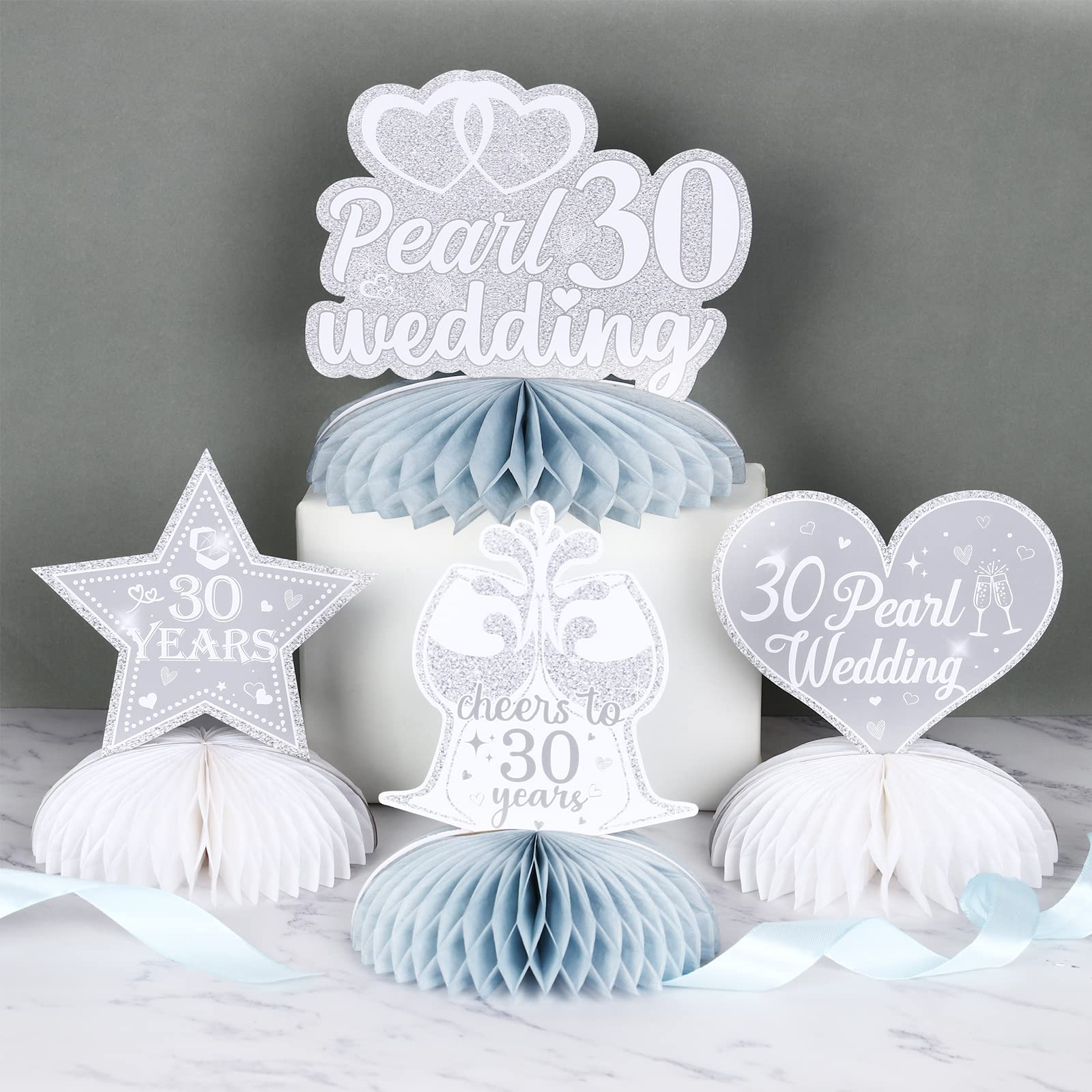 30 For Table Centerpieces For Anniversary GOLD GLITTER AGE NUMBER
