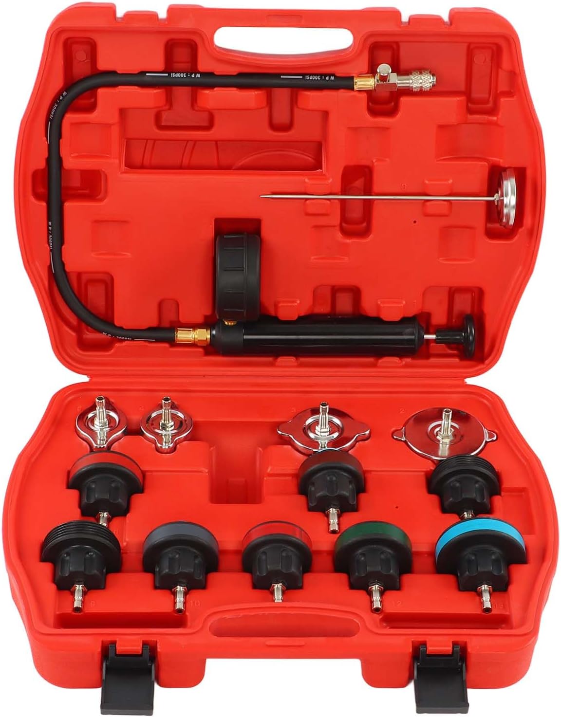 Radiator Pressure Tester Coolant Vacuum Refill Kit, Cooling System ...