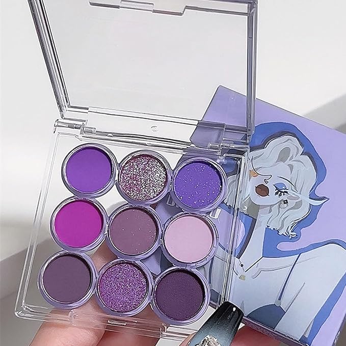 Purple Eyeshadow Palette Violet Purple Eye Shadows Palette For Women ...