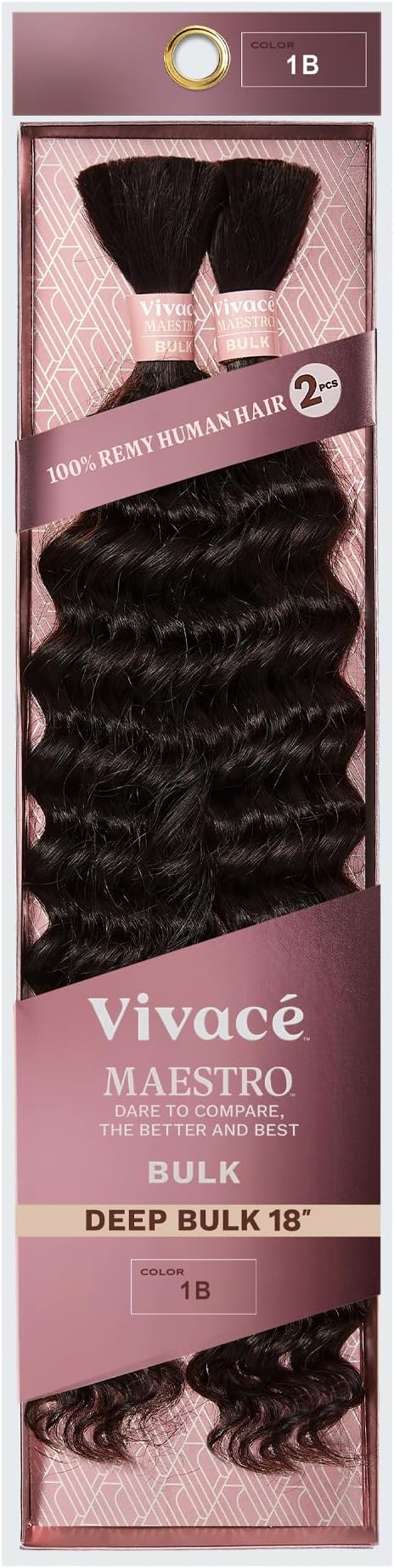 Amazon.com : Vivace By KISS 100% Remy Human Hair Perfect for BOHO ...