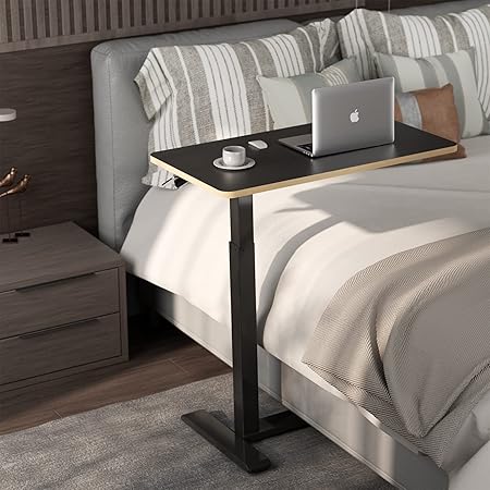 Amazon.com : FLEXISPOT Medical Adjustable Overbed Bedside Table with ...