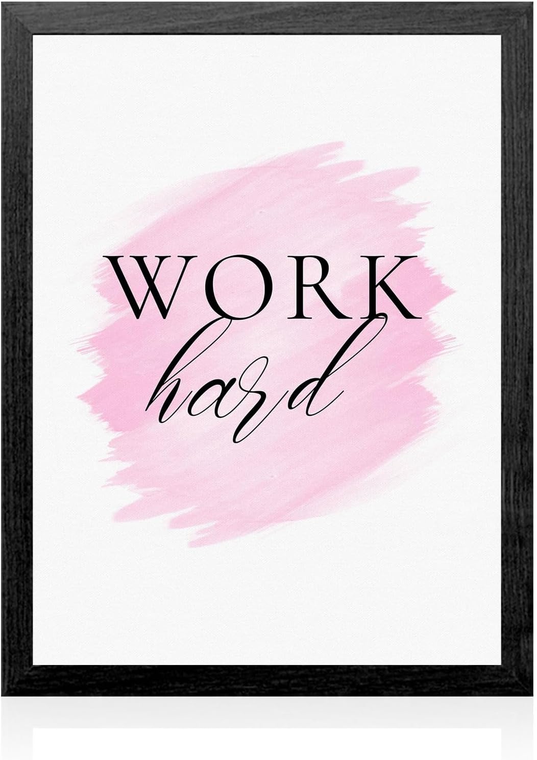 Amazon.com: RAREVAY Set goals say prayers work hard, office wall art ...