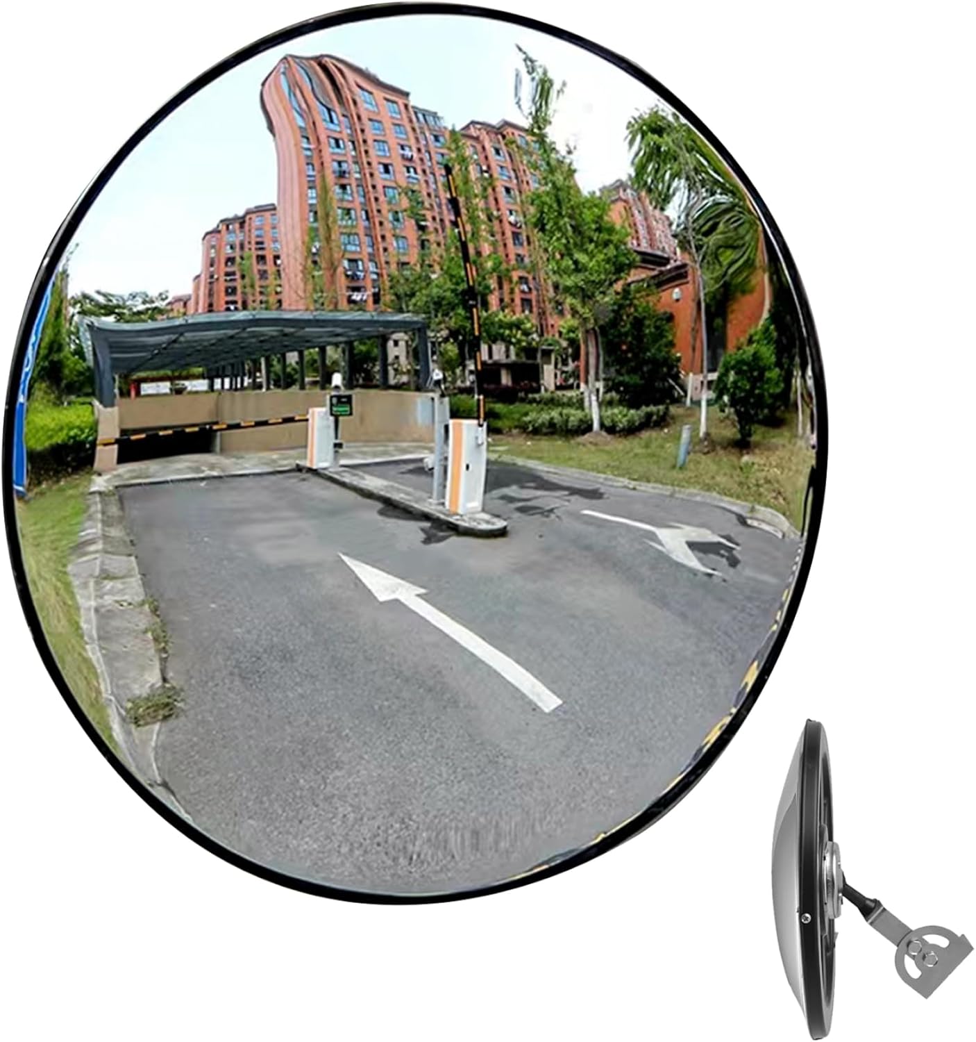 Amazon.com: 12" Acrylic Convex Mirror, Traffic Curved Convex Wide Angle ...