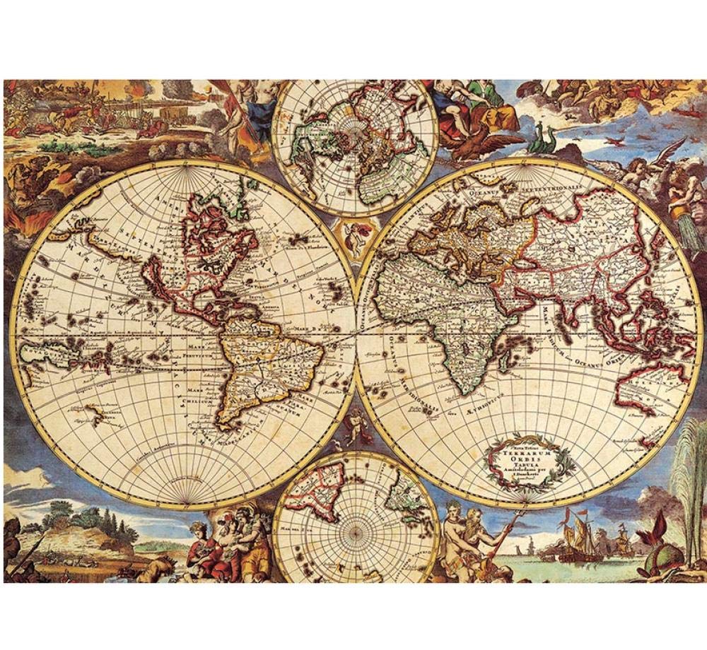 Buy Maze 1000 Pieces Adult Puzzle Famous World Thicker Paper Puzzle ...