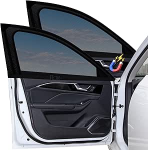 ZATOOTO Front Side Car Window Shades, Car Window Blinds, Single-layer ...