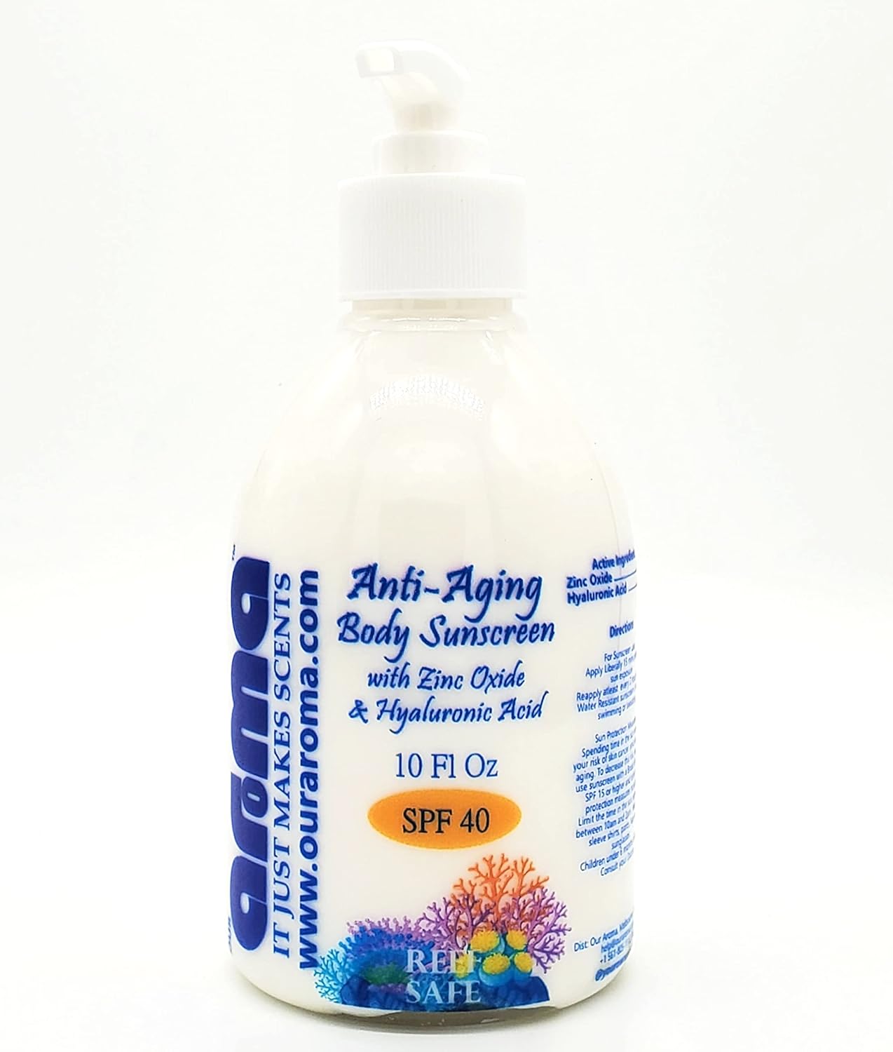 Our Aroma Original Sunscreen Lotion with Beta-Carotene, Broad Spectrum ...