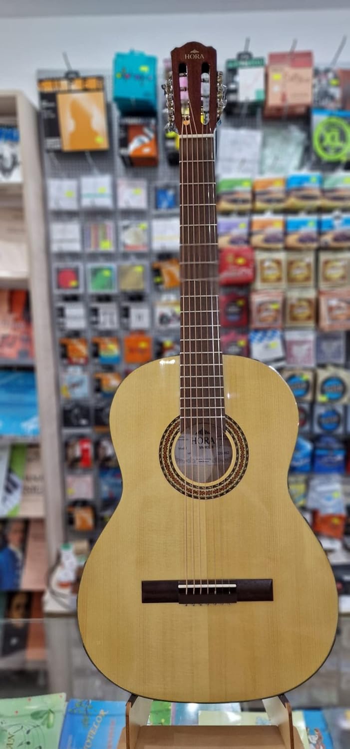 Amazon.com: 7 String Acoustic Guitar, Solid Wood, Russian Brazilian ...