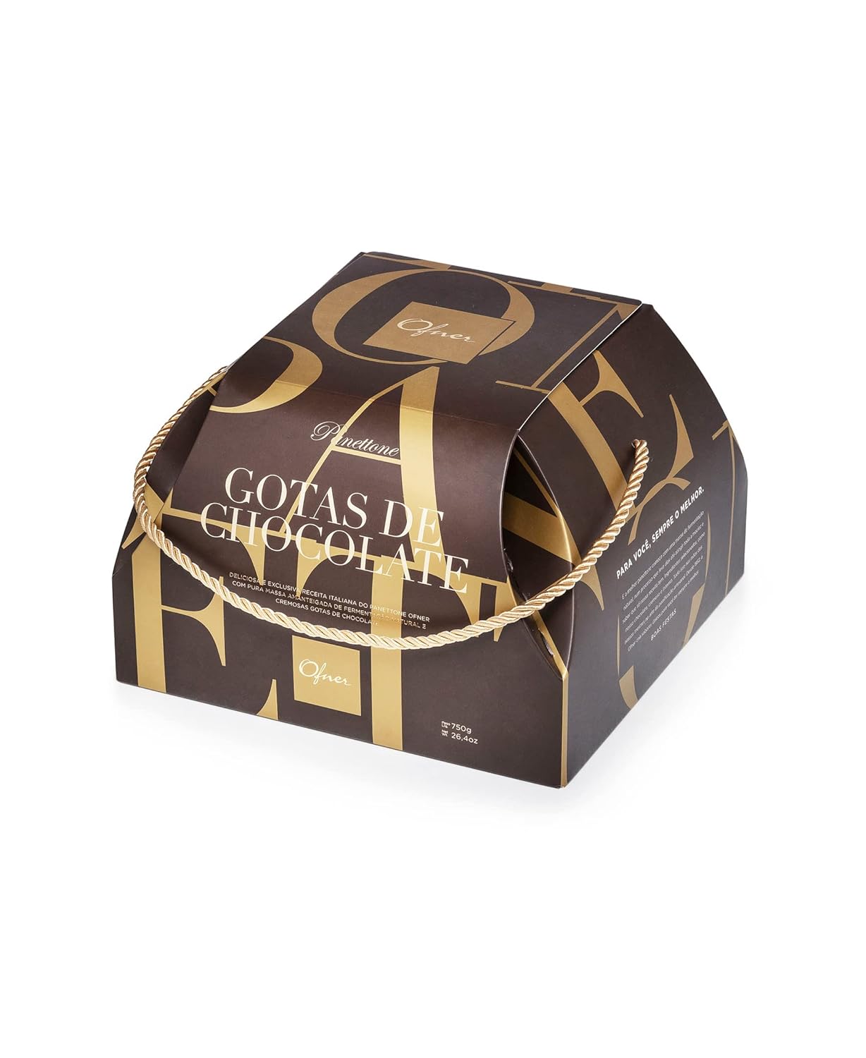 Buy Ofner │Panettone CHOCOLATE DROPS GENOVESE │ Traditional Italian ...