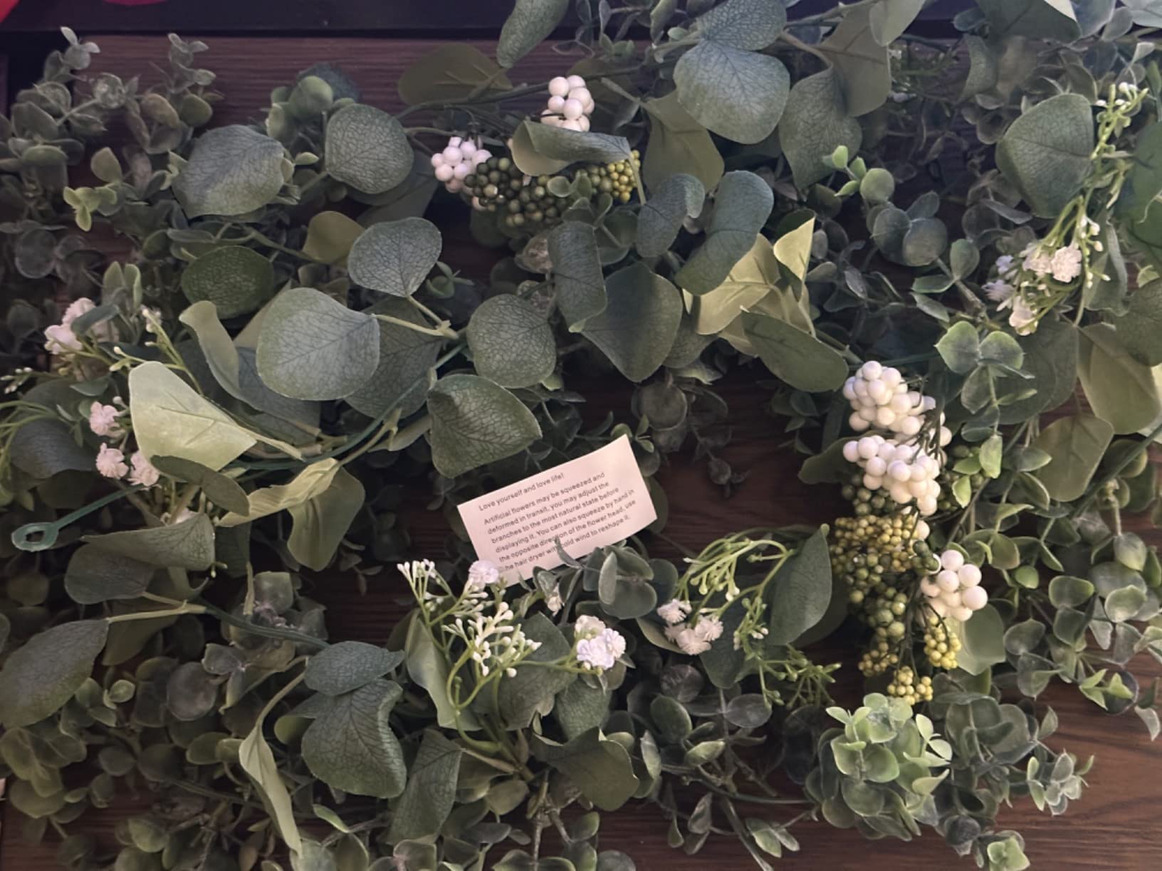 $4/mo - Finance 6 Ft Eucalyptus Garland for Table Centerpieces, 2 Packs ...
