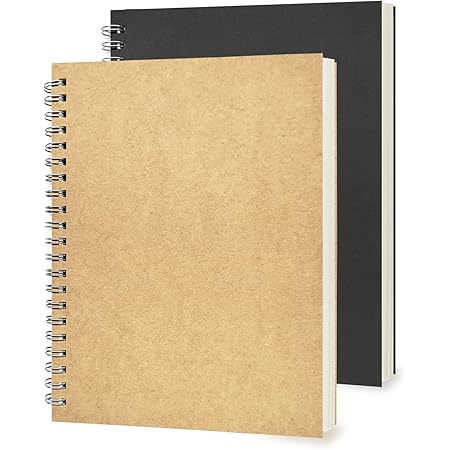Amazon.com : 2Pack College Ruled Wirebound Spiral Notebook, College ...