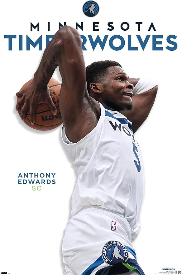Amazon.com: Trends International NBA Minnesota Timberwolves - Anthony ...