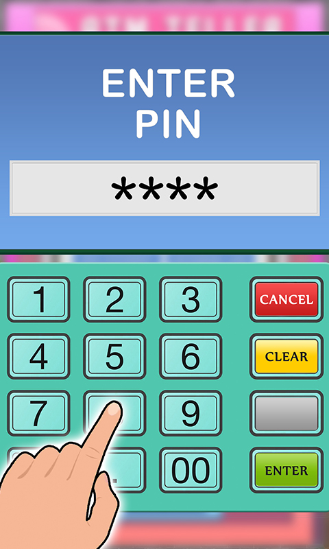 ATM Simulator Virtual Bank Cashier Free Kids Game - App on Amazon Appstore