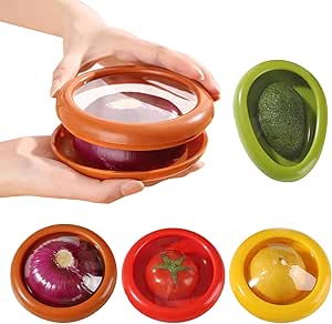 Amazon.com: Fruit And Vegetable Storage Savers Containers Box, 4/8 ...
