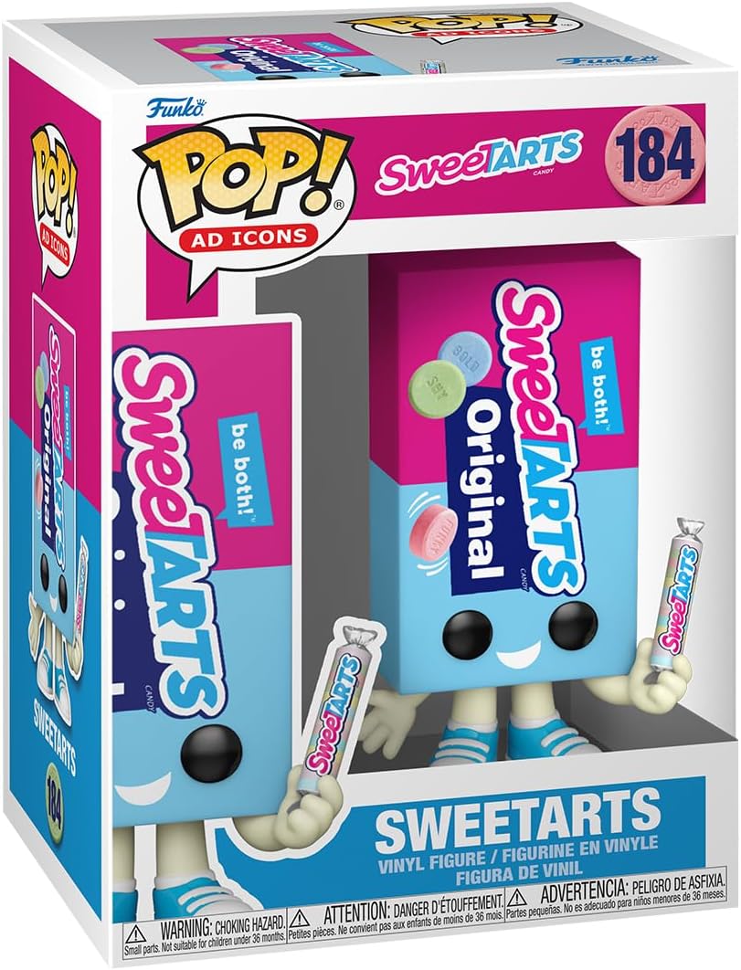 Amazon.com: Funko Pop! Ad Icons: SweeTARTS - SweeTARTS Box : Toys & Games