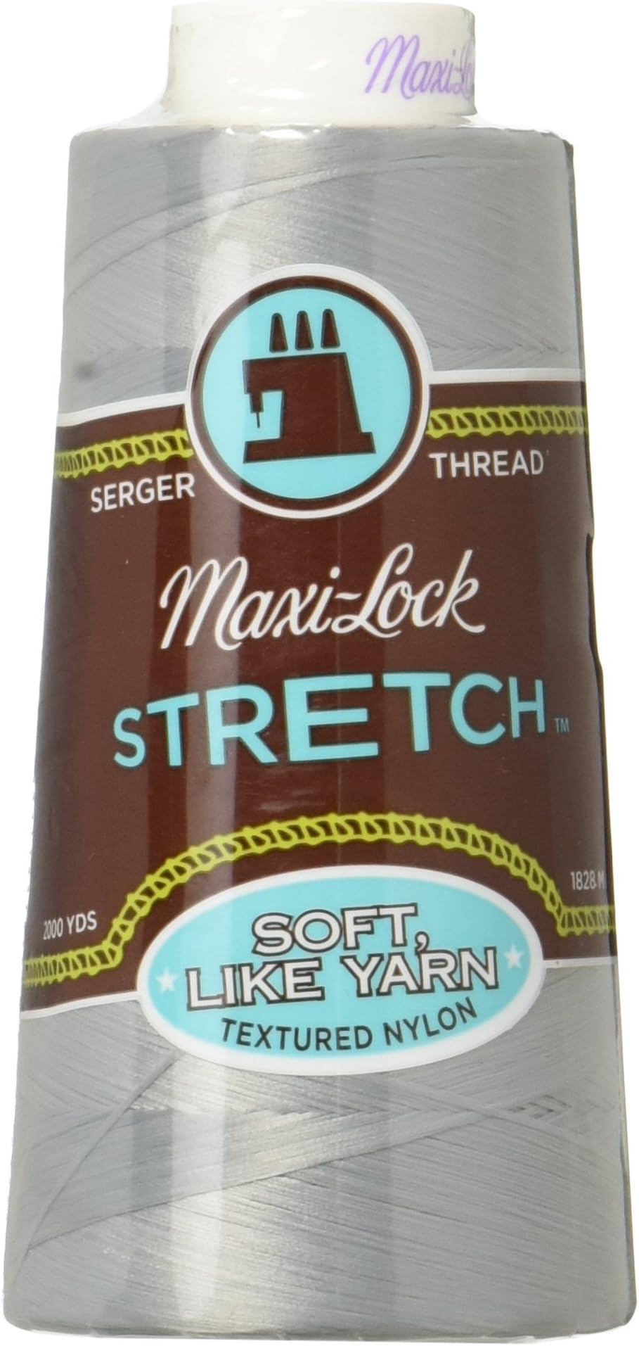 Amazon.com: Maxi-Lock Stretch Thread 2,000 yds - #32109 White