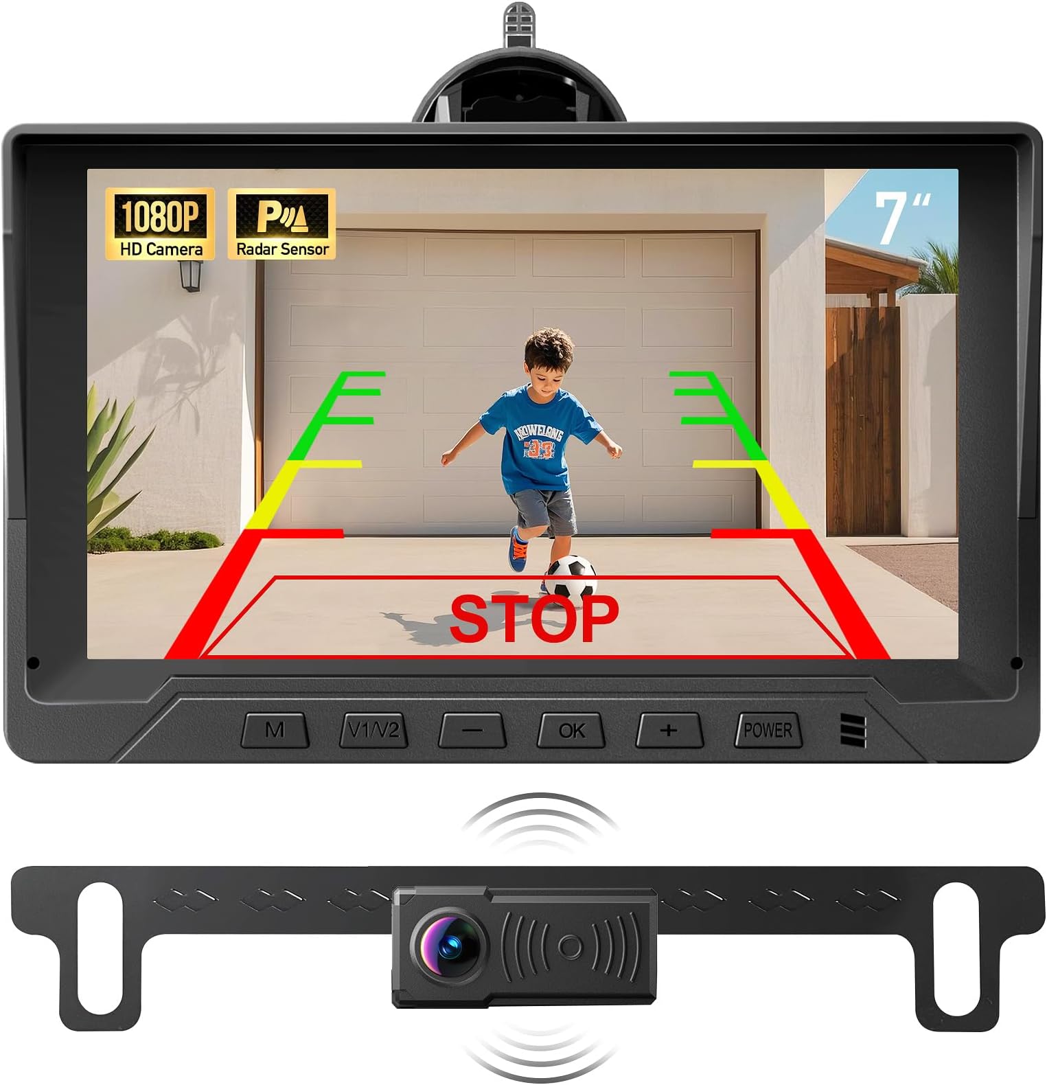 Amazon.com: 3 in 1 reversing Camera with Backup Radar Detector and ...