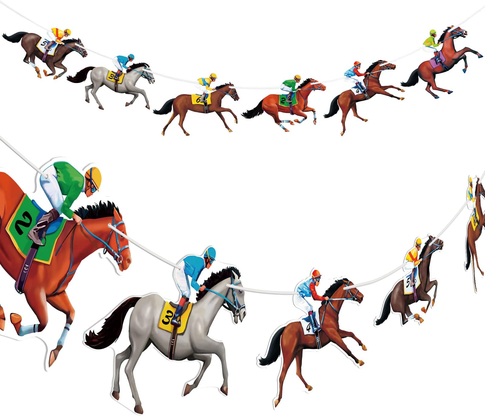 Amazon.com: Kentucky Derby Banner Kentucky Derby Decoration Banner 3pcs ...