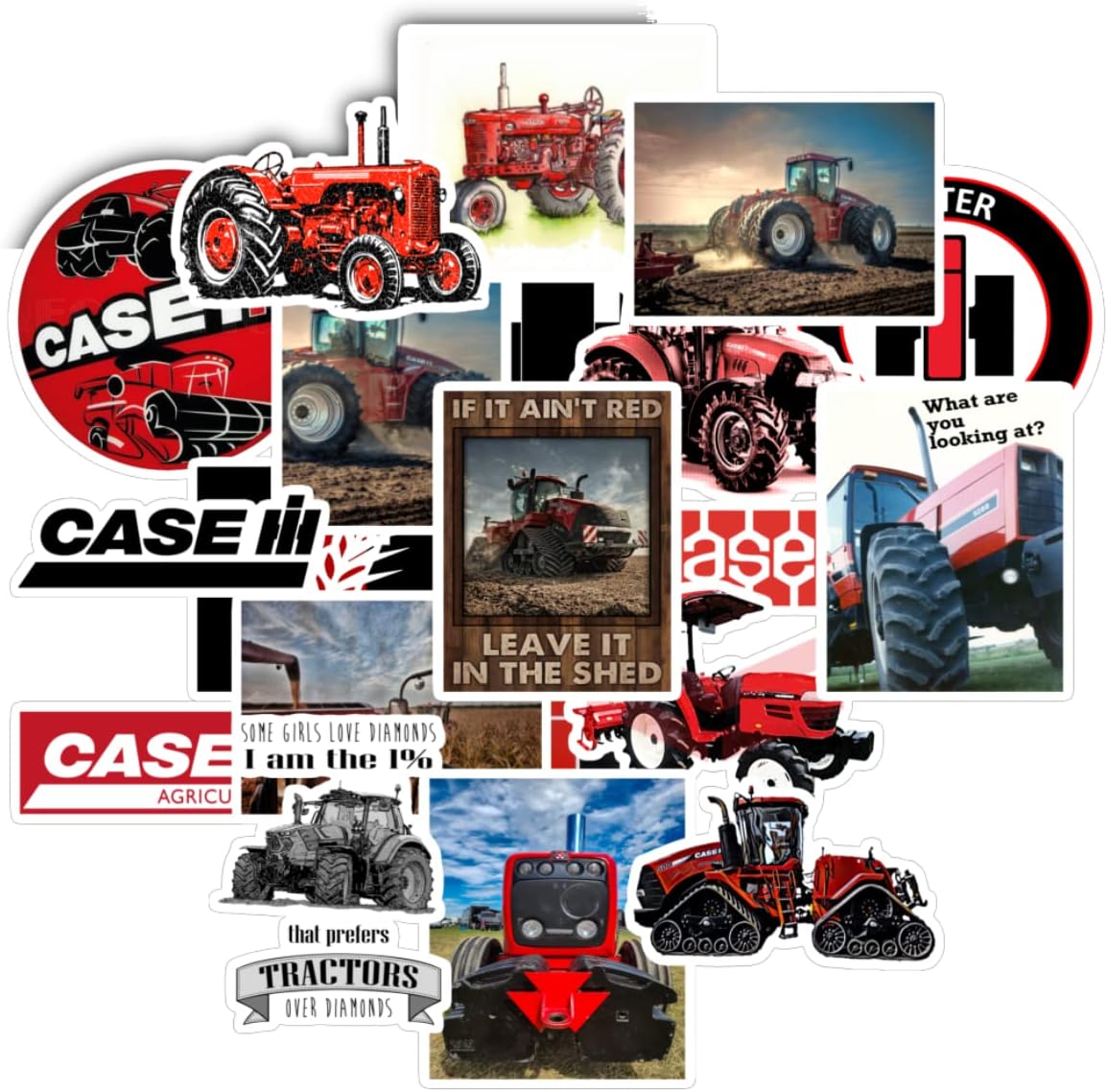 Amazon.com: 20 Pcs Stickers Packs Ihs Decal of Aesthetic Case Vinyl ...