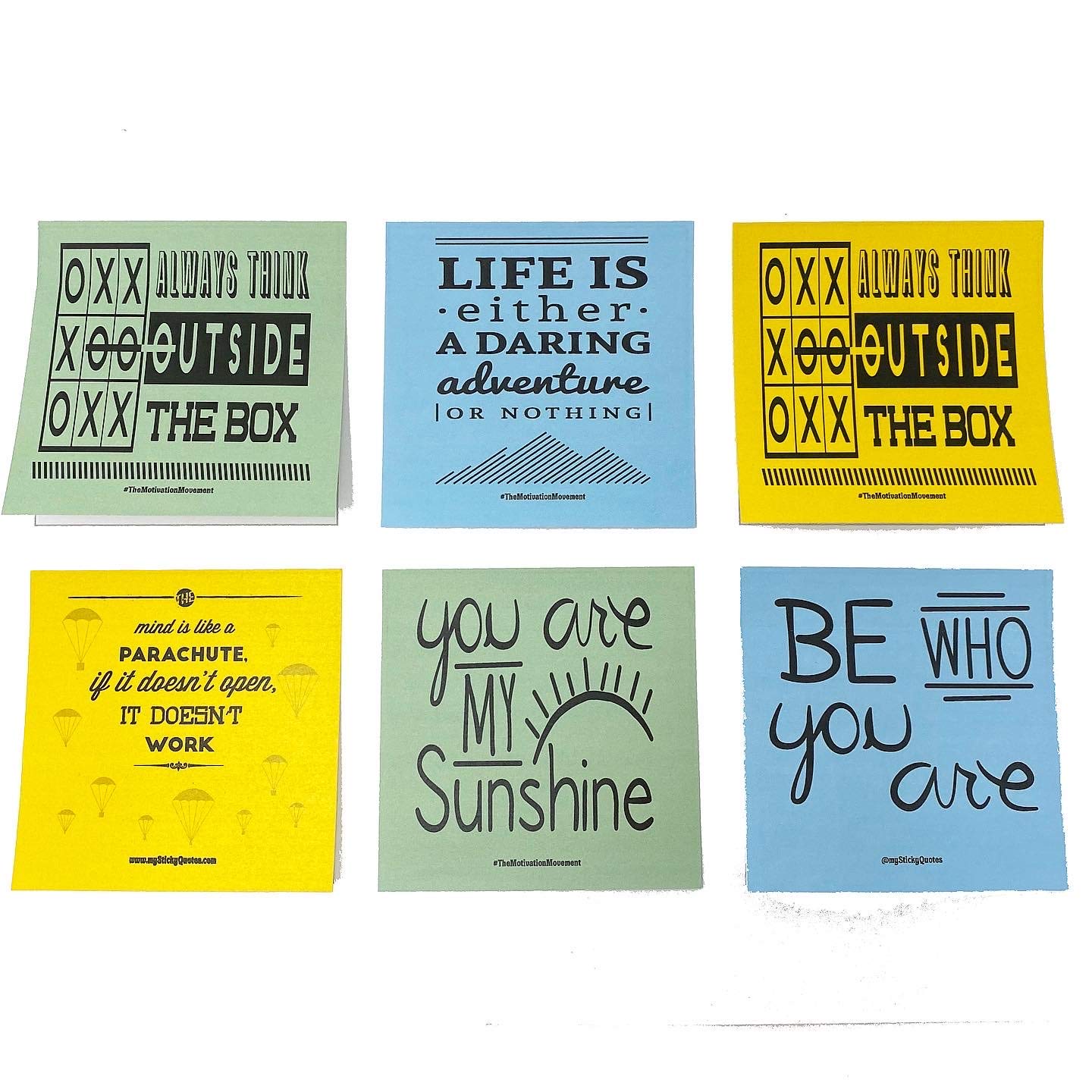 Inspirational Sticky Note Quotes Inspirational Sticky Note Quotes