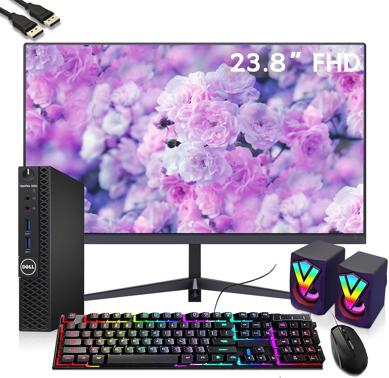 Amazon.com: Dell OptiPlex 3050 Micro Mini PC Desktop Computer w/ 24 ...