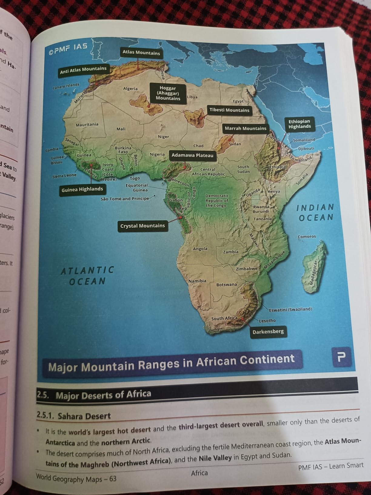 Buy PMF IAS World Geography Through Maps for UPSC, State PCS and Other ...