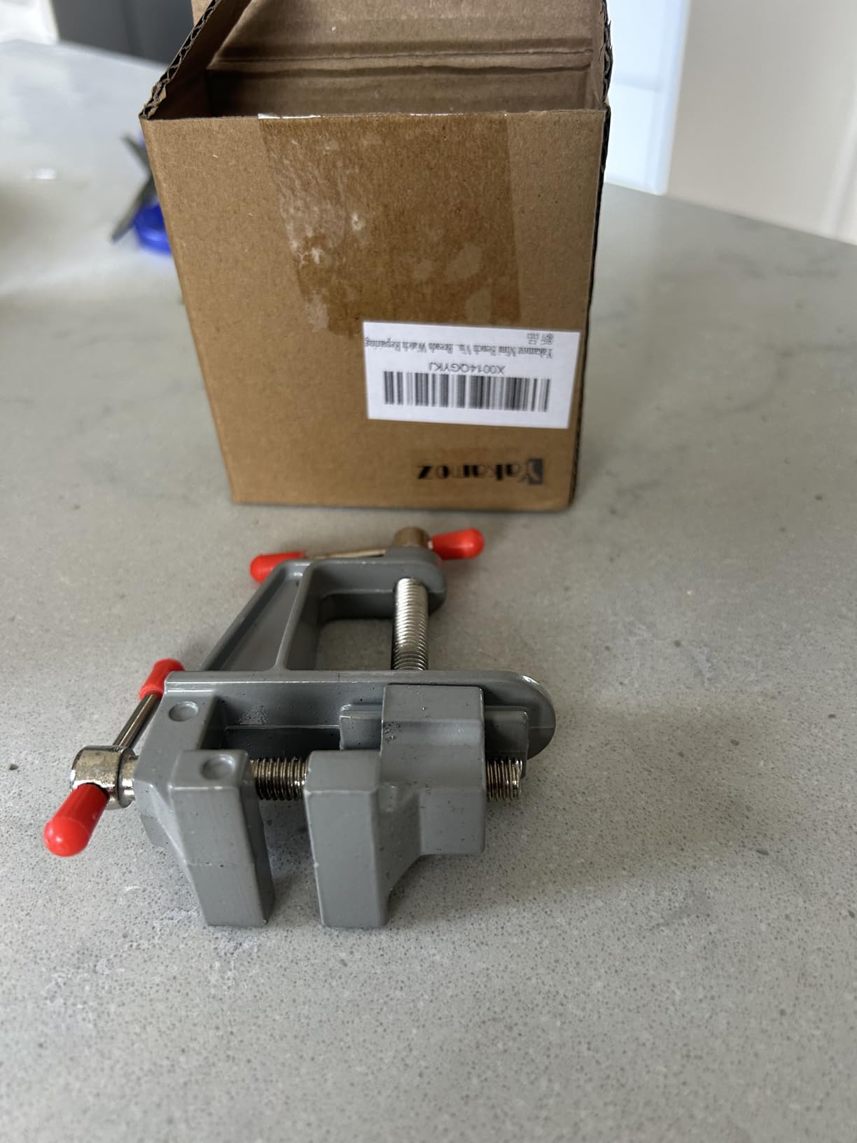 Yakamoz Mini Bench Vise Small Table Vice Clamp on Vise Drill Press Vise ...