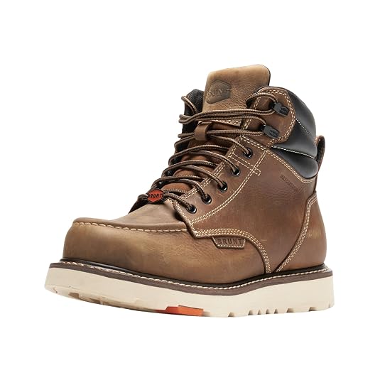 BRUNT Marin Welted (Soft Toe) - 6" Waterproof Moc Toe Wedge Work Boot ...
