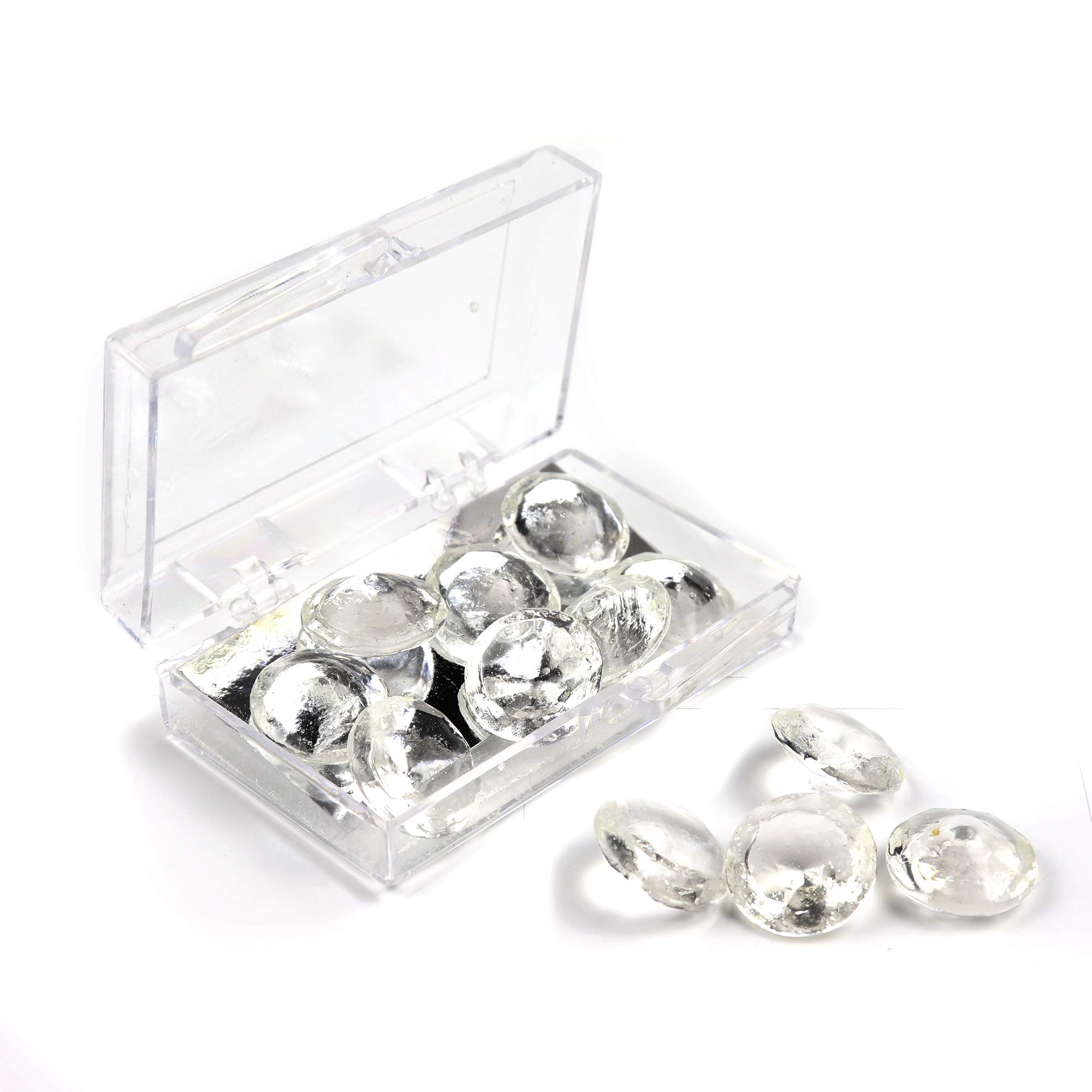 Amazon.com: O'Creme Clear Edible Diamonds 12 Millimeters for Decorating ...