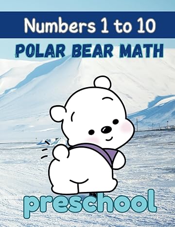 Amazon.com: Polar Bear Math: Numbers 1-10 Activity Book for Kids: Fun ...