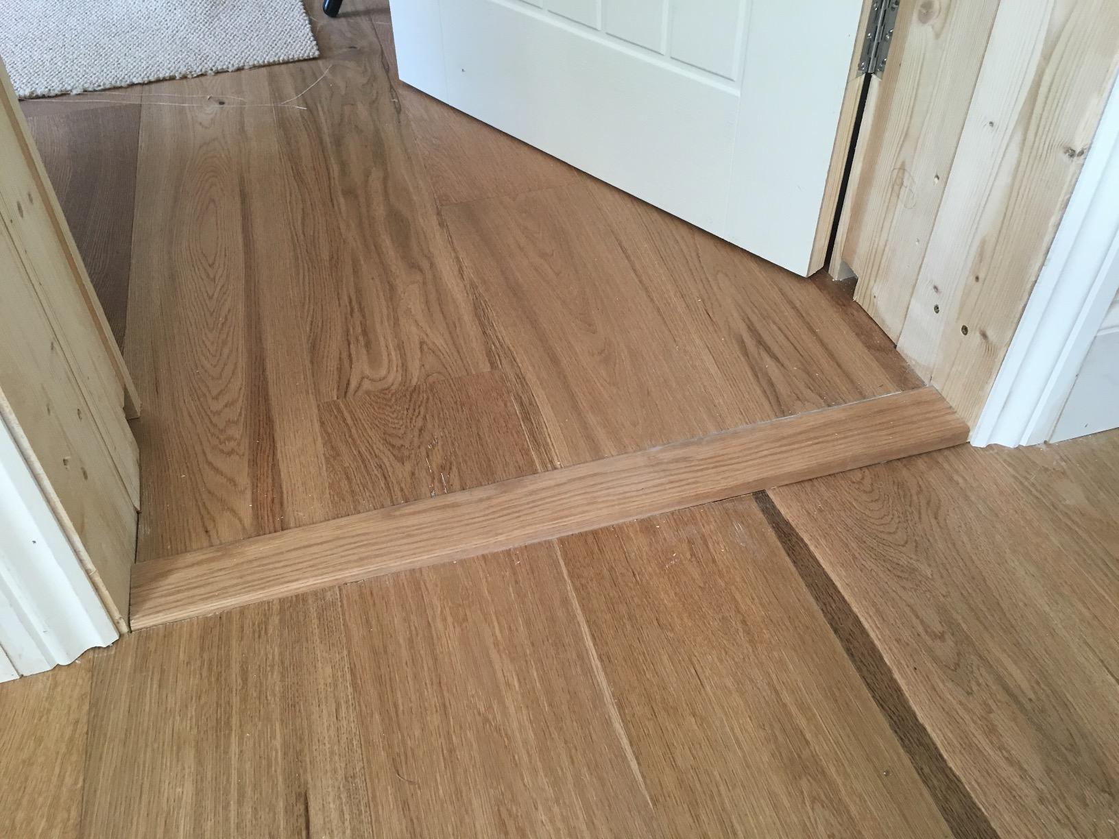 Solid Oak Door Threshold - 69mm x 850mm (Unfinished, 15mm Thickness ...