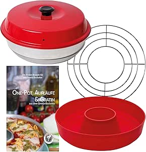 Amazon.de: Omnia Backofen 4-teiliges Spar-Set | Backofen + Silikon ...