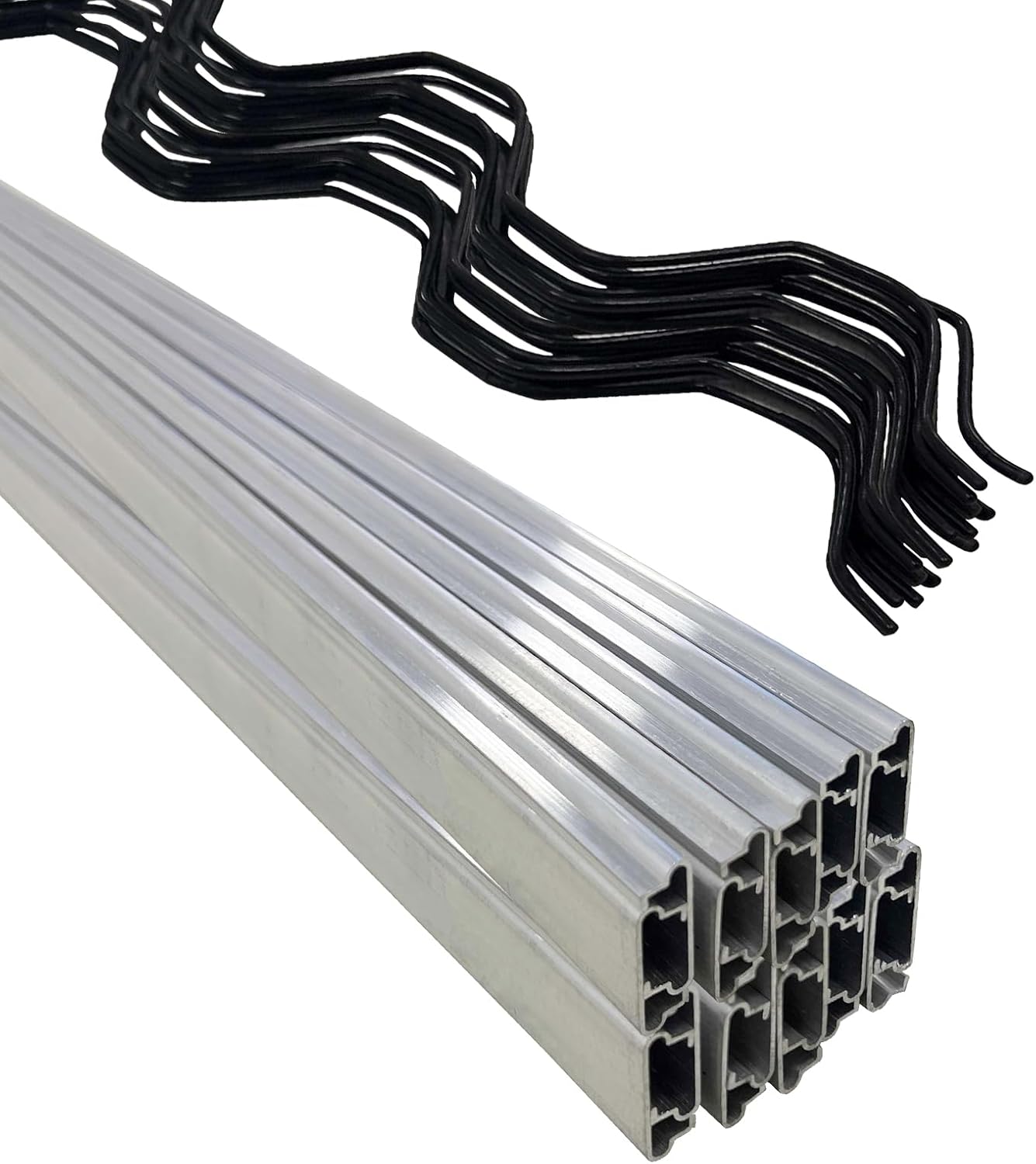 Amazon.com : 10 Set Greenhouse Lock Channel and Spring Wire,1MM Thick ...
