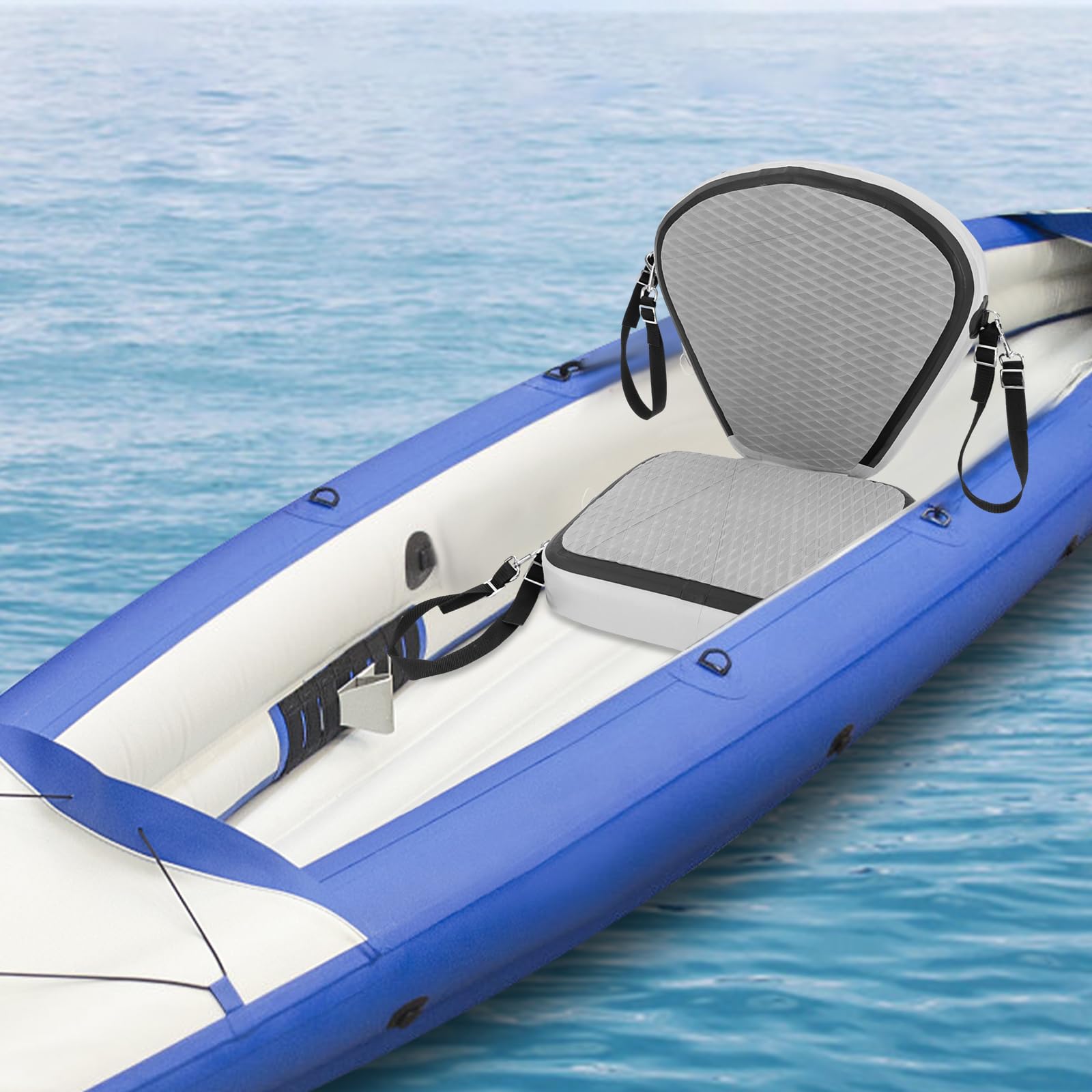 Fishing Camping Portable Air Seats 4-Pack Inflatable Kayak Seat ...