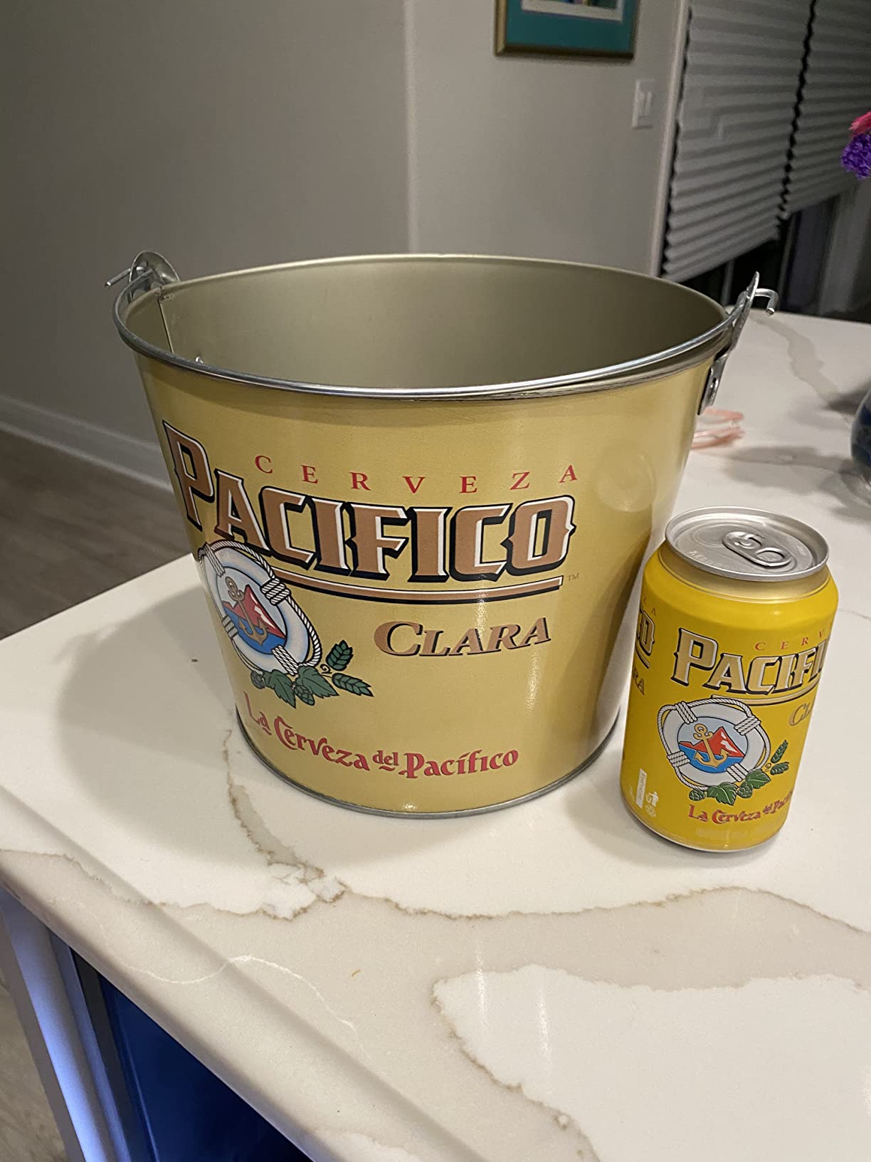 Amazon.com: Pacifico Clara Galvanized Beer Bucket : Home & Kitchen