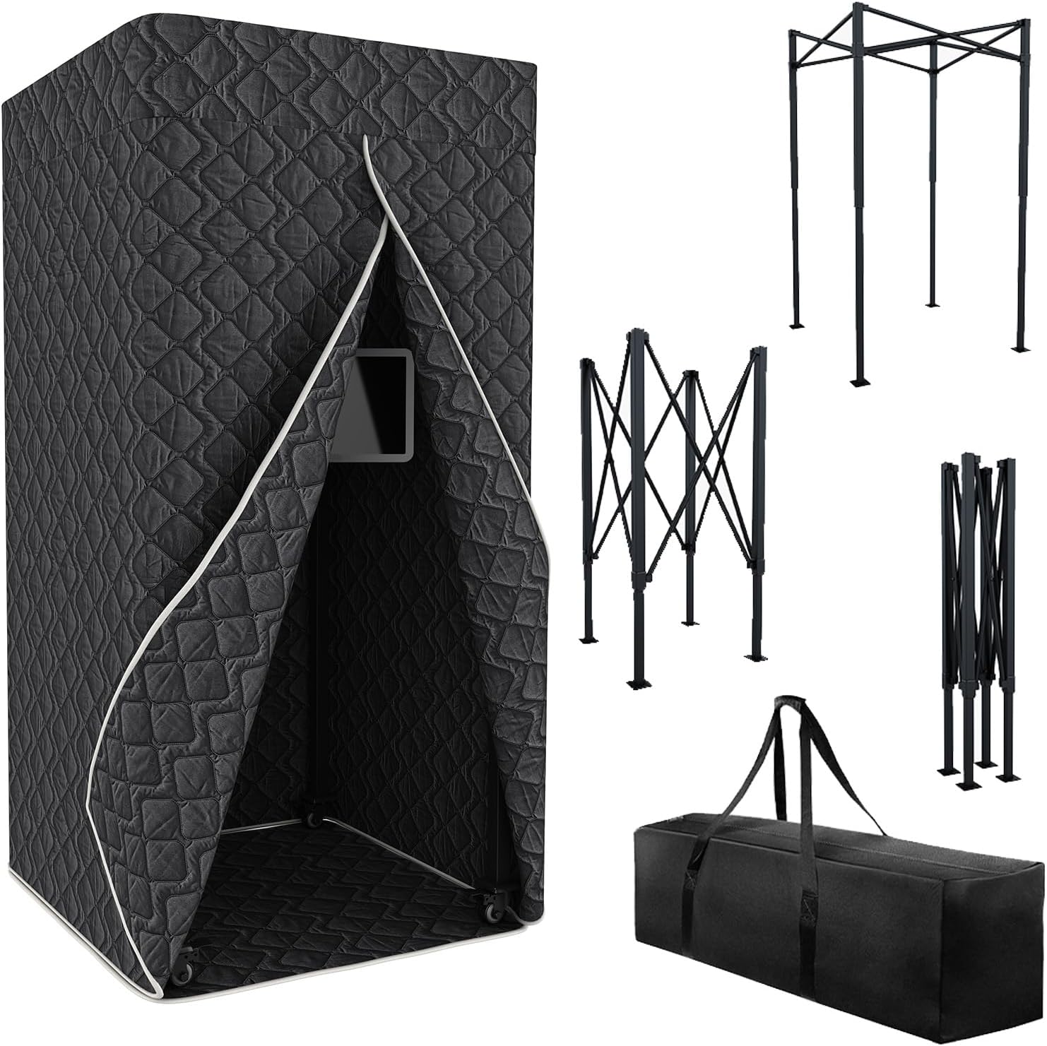 Amazon.com: Portable Foldable Recording Vocal Booth Studio Equipment ...