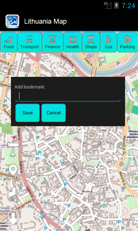 リトアニア ガイド＆地図: Duncan Cartography:Amazon.co.jp:Appstore for Android