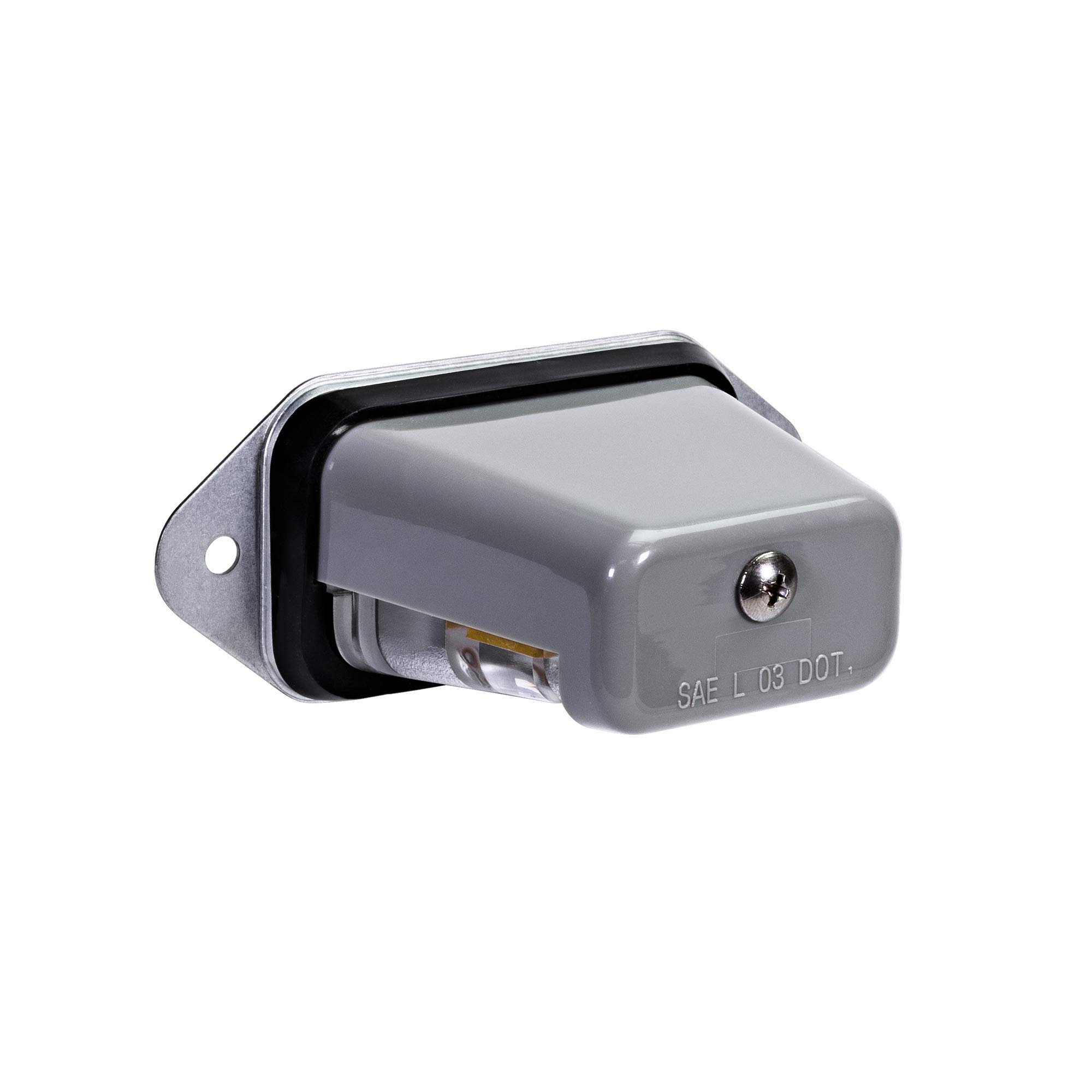 Snapklik.com : TRUE MODS Gray LED License Plate Boat Trailer Light ...