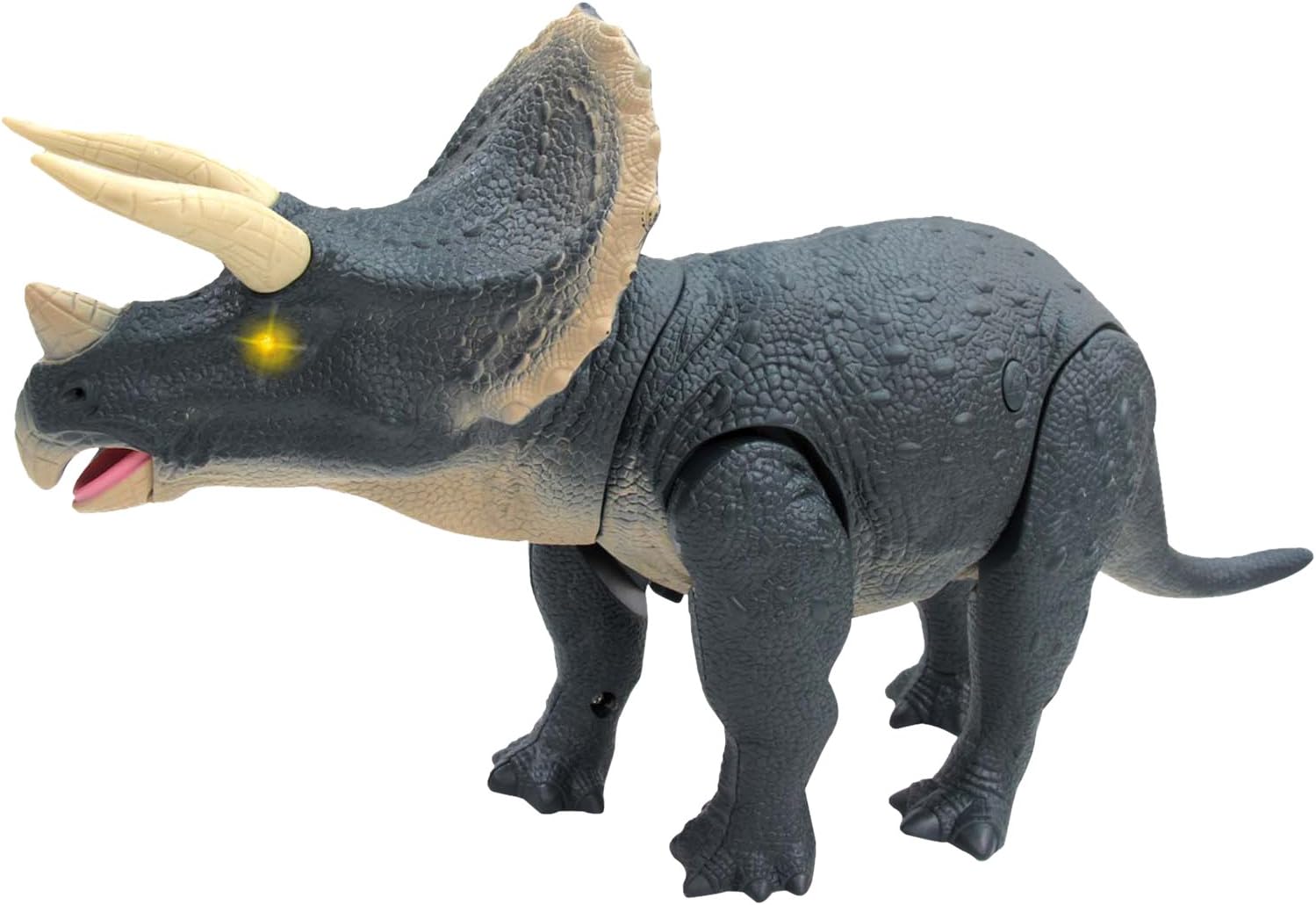 Mighty Megasaur Battery Operated Triceratops Dinosaur : Amazon.co.uk ...