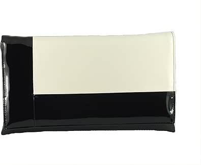 LONI Womens Geometric Patent Clutch Bag/Shoulder Bag Wedding Party Prom ...