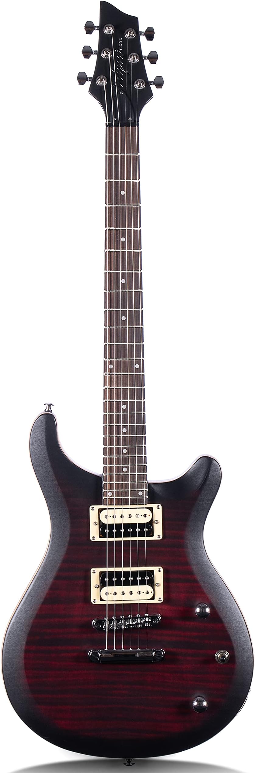 Amazon.com: Volgoa VRS1983 Solid Body 6-String Electric Guitar with ...