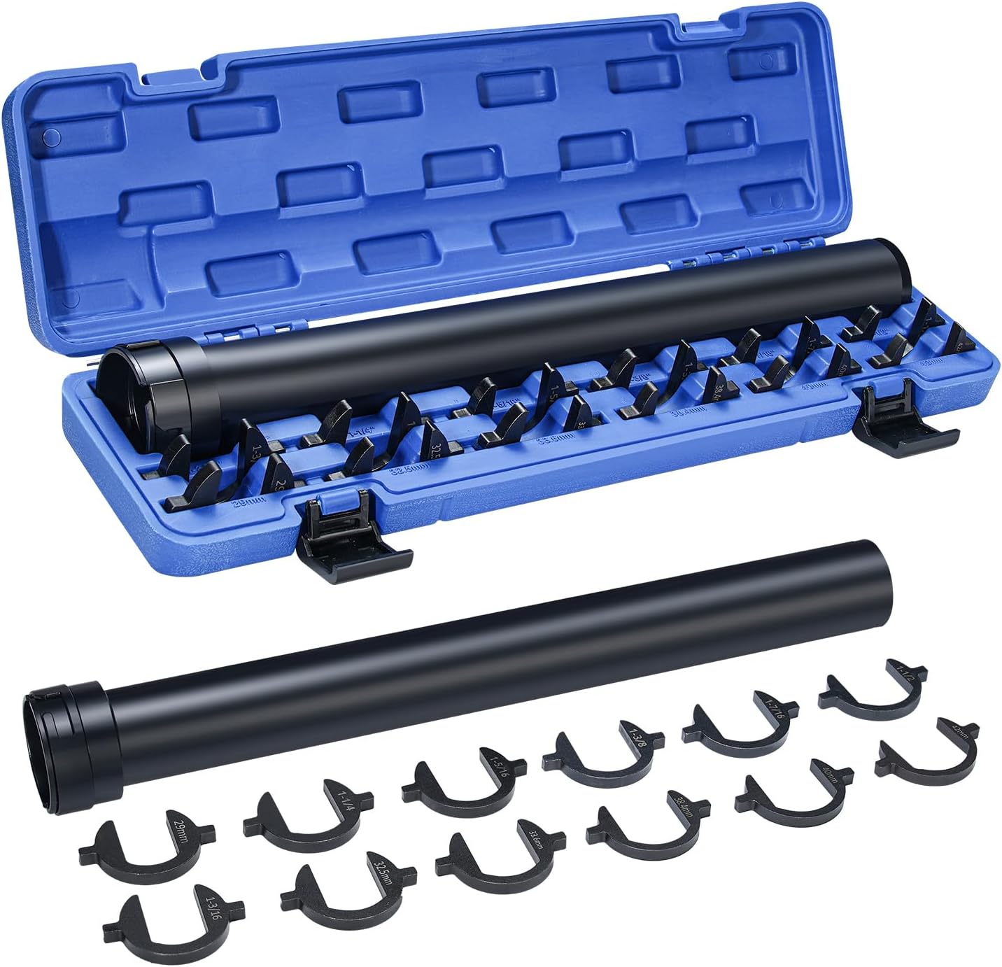 Amazon.com: CMOOD Inner Tie Rod Removal Tool Kit, 13 Pcs Inner Tie Rod ...