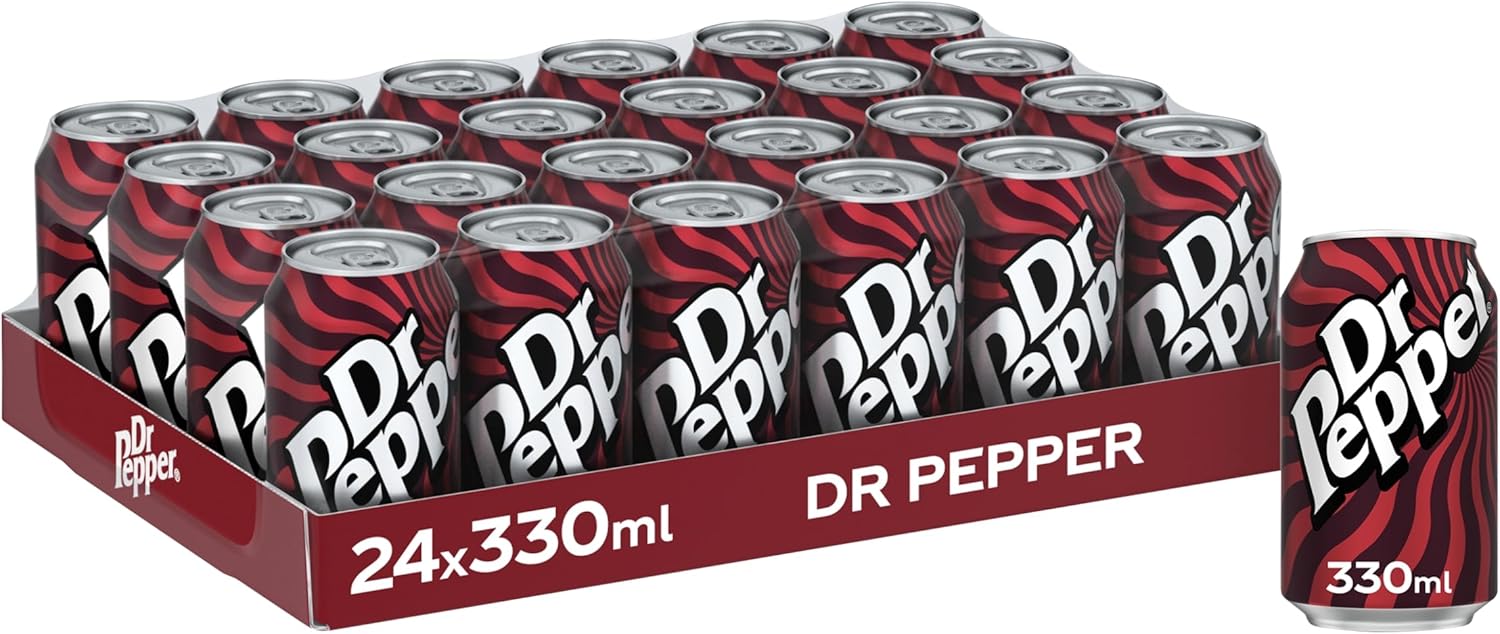 Dr. Pepper - Soft Drink - Pack 24 cans x 33cl : Amazon.fr: Grocery