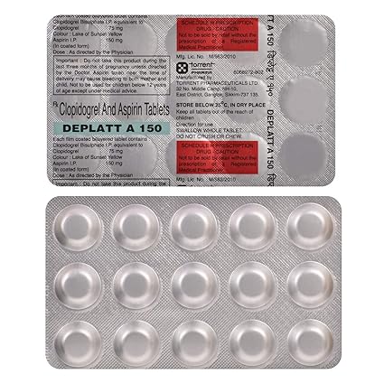 Deplatt A 150 - Strip of 15 Tablets : Amazon.in: Health & Personal Care