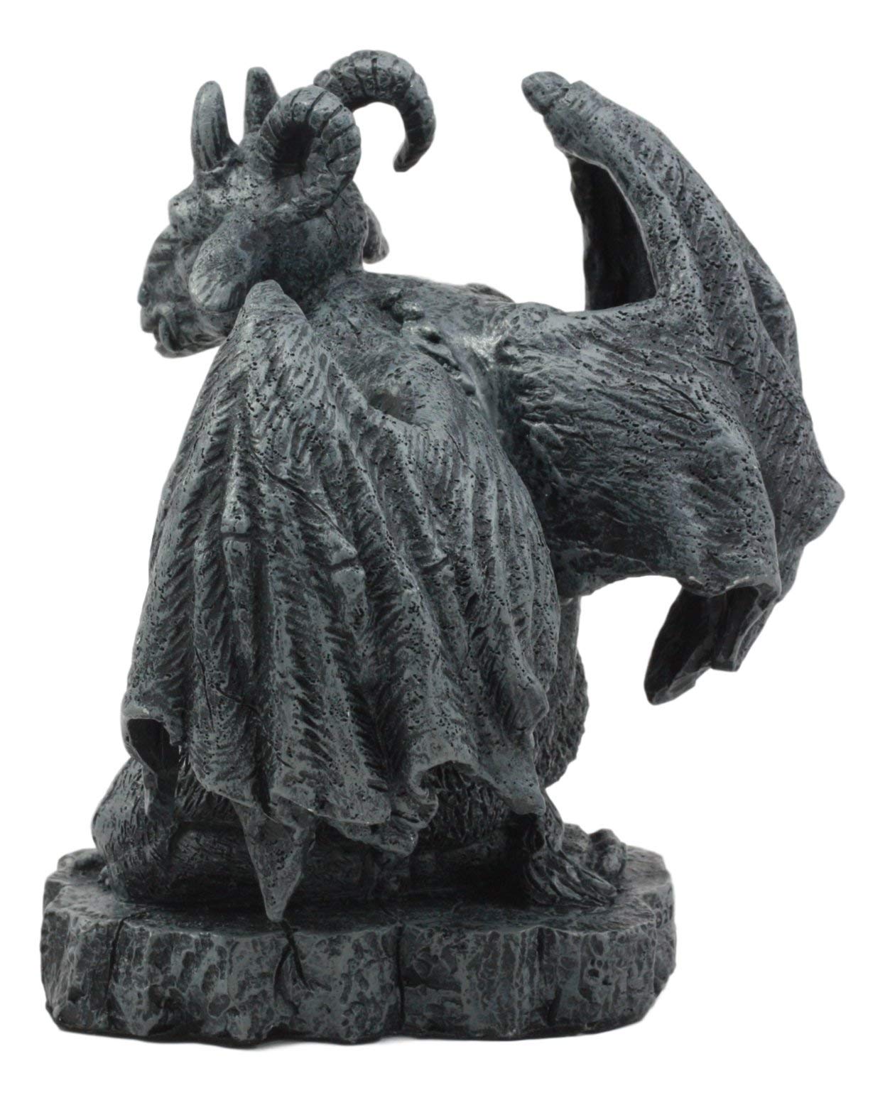 Buy Ebros Gift Crouching Winged Guardian Baphomet Sabbatic Goat Gothic ...