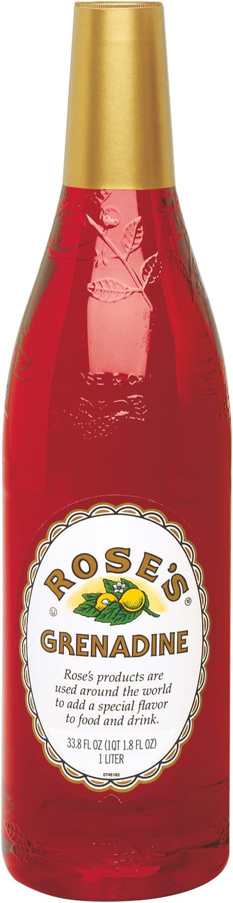 Amazon.com: Rose's Grenadine, 1 Liter : Grocery & Gourmet Food