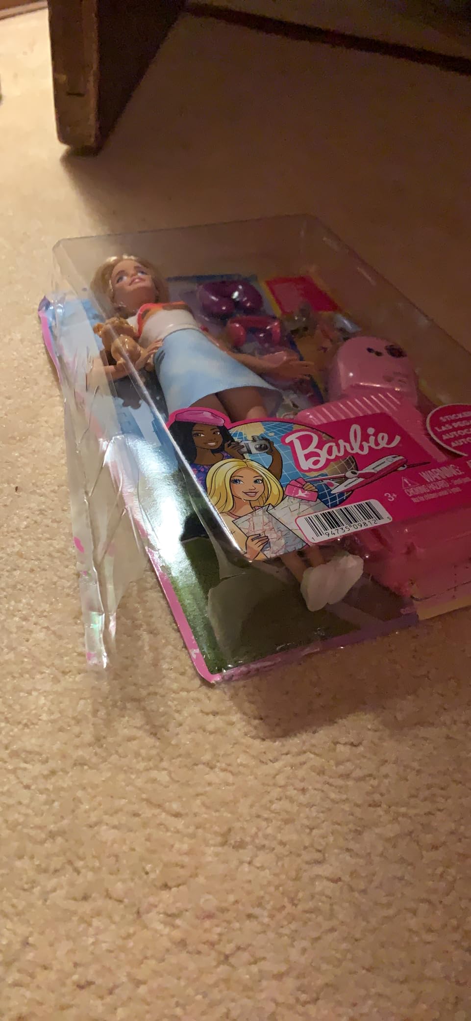 Amazon.com: Bundle of Barbie Doll and Accessories, “Malibu” Travel Set ...